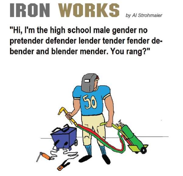 Top 30 IRON WORKS Cartoons Of All Time - CropLife