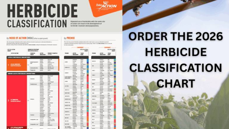 Take Action’s 2026 Herbicide Classification Chart Now Available - CropLife